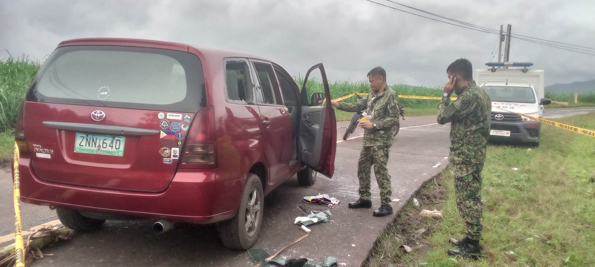 Two wounded in La Castellana robbery hold up