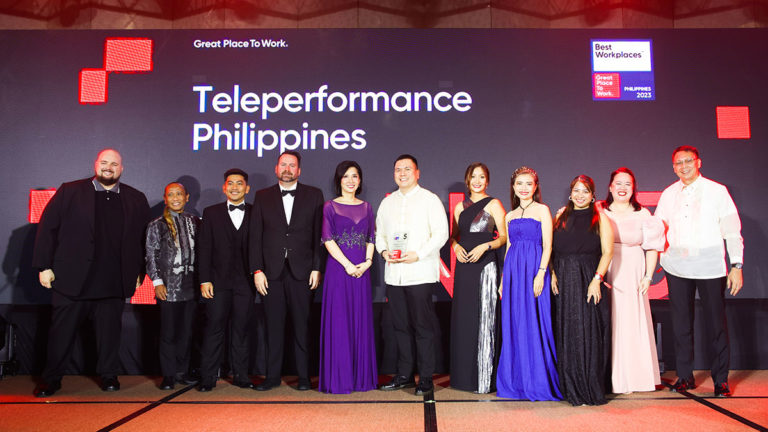 In Full. Teleperformance Philippines bags Philippines Best Workplaces ...